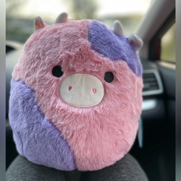 Squishmallows | Toys | Nwt Patty The Cow Fuzzamallow Htf 2 Inch | Poshmark